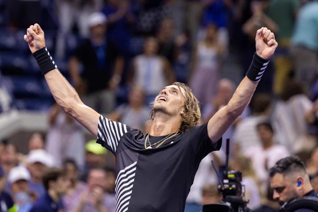US Open: Zverev ringt Sinner nieder und trifft im Viertelfinale auf Alcaraz