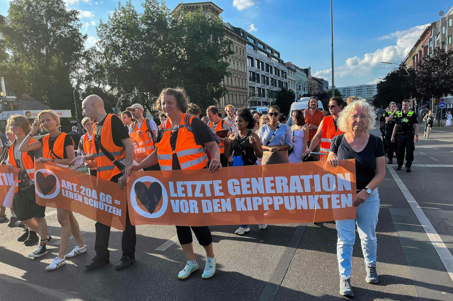 Letzte Generation plant ab heute Proteste und Blockaden in Berlin