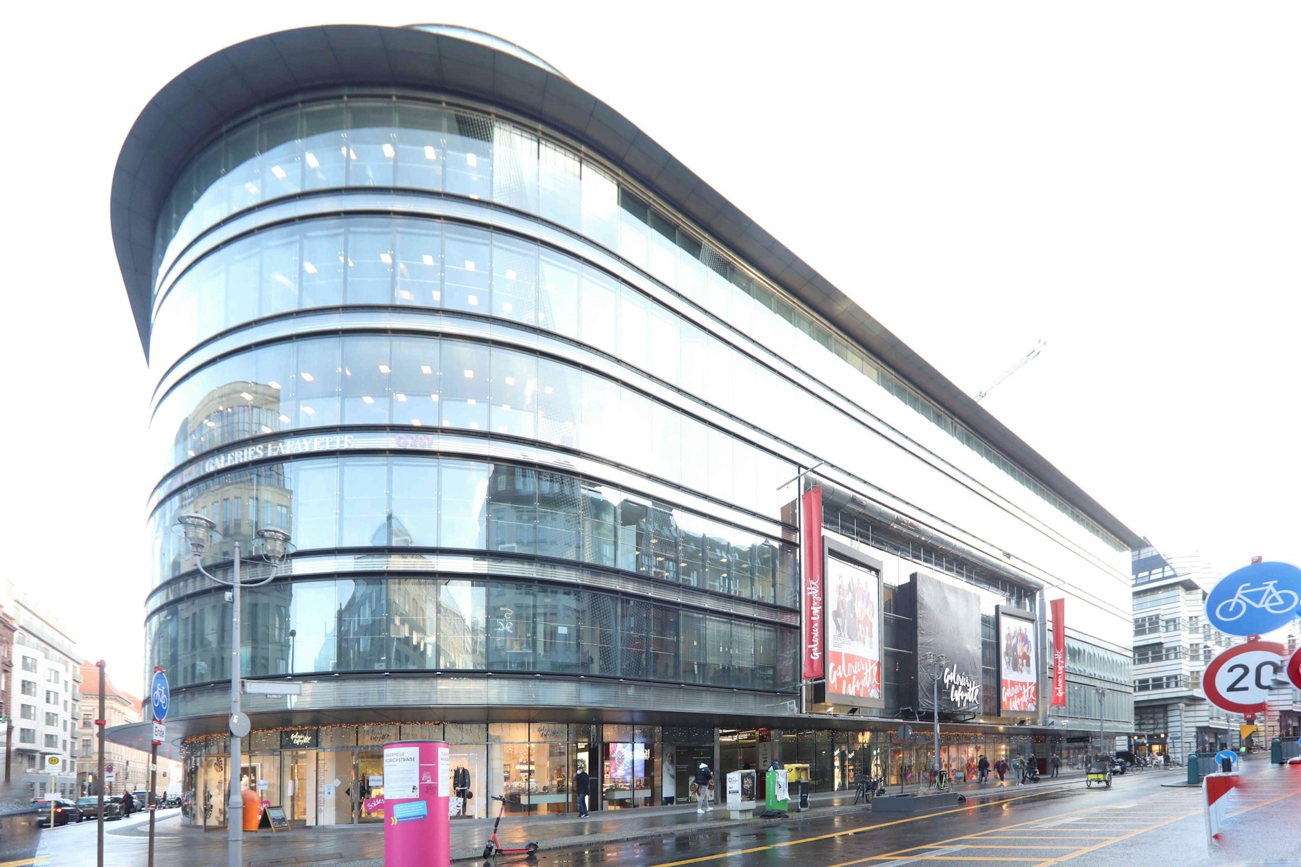 Bericht: Kein Umzug der Zentral-und Landesbibliothek ins Haus von Galeries Lafayette