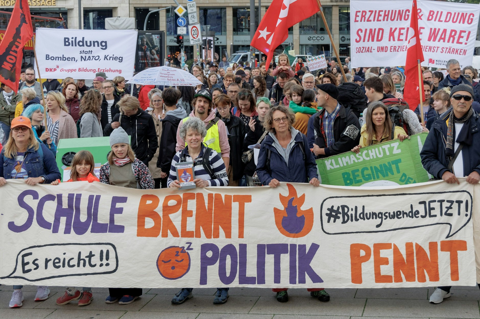Warnstreik der GEW: Unterricht an vielen Berliner Schulen fällt ab heute tagelang aus