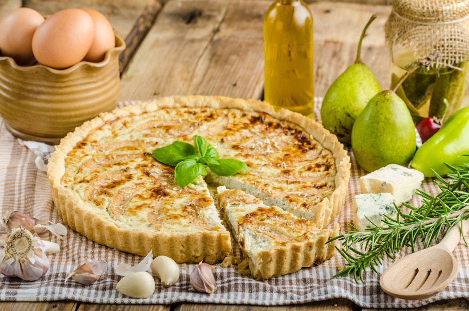 Rezept für eine klassische Quiche – wie in „Das große Backen“
