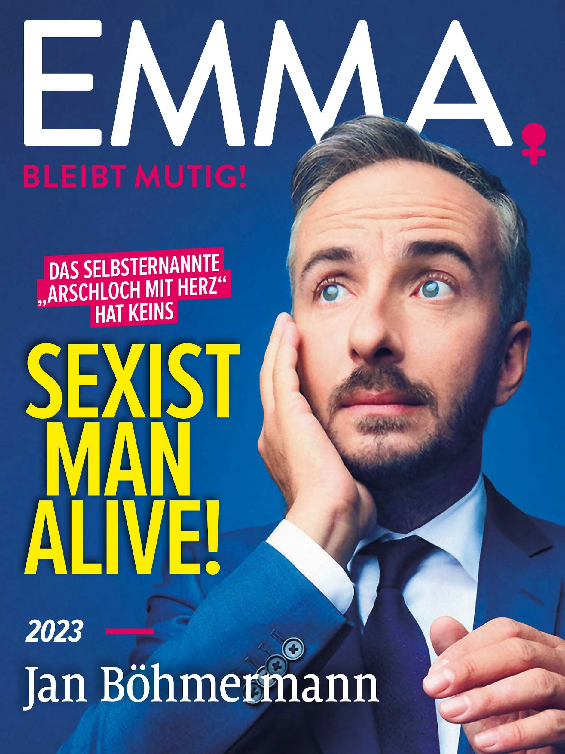 Emma-Redaktion ernennt Jan Böhmermann zum "Sexist Man Alive"