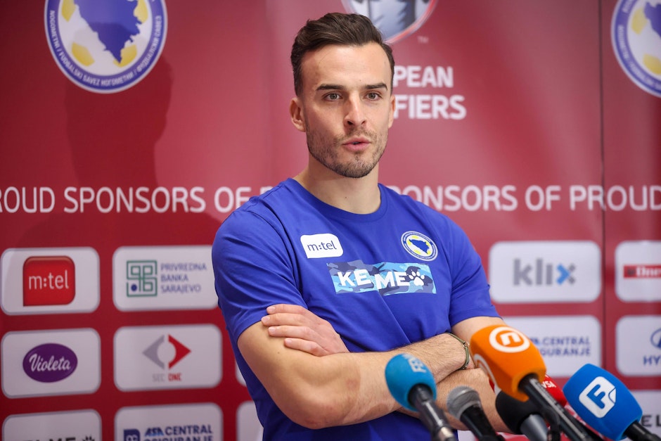 Hertha BSC: Haris Tabakovic feiert Debüt für Bosnien und trifft auf Pekarik