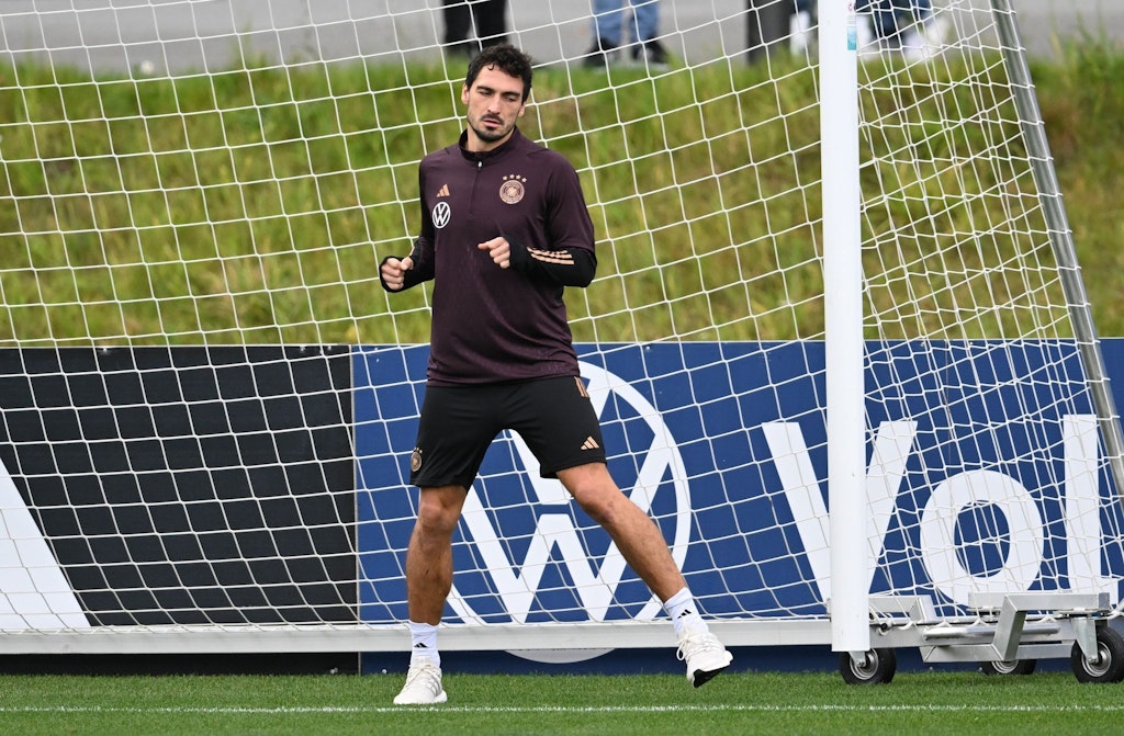 Weiter ohne Hummels - DFB-Training mit Musik