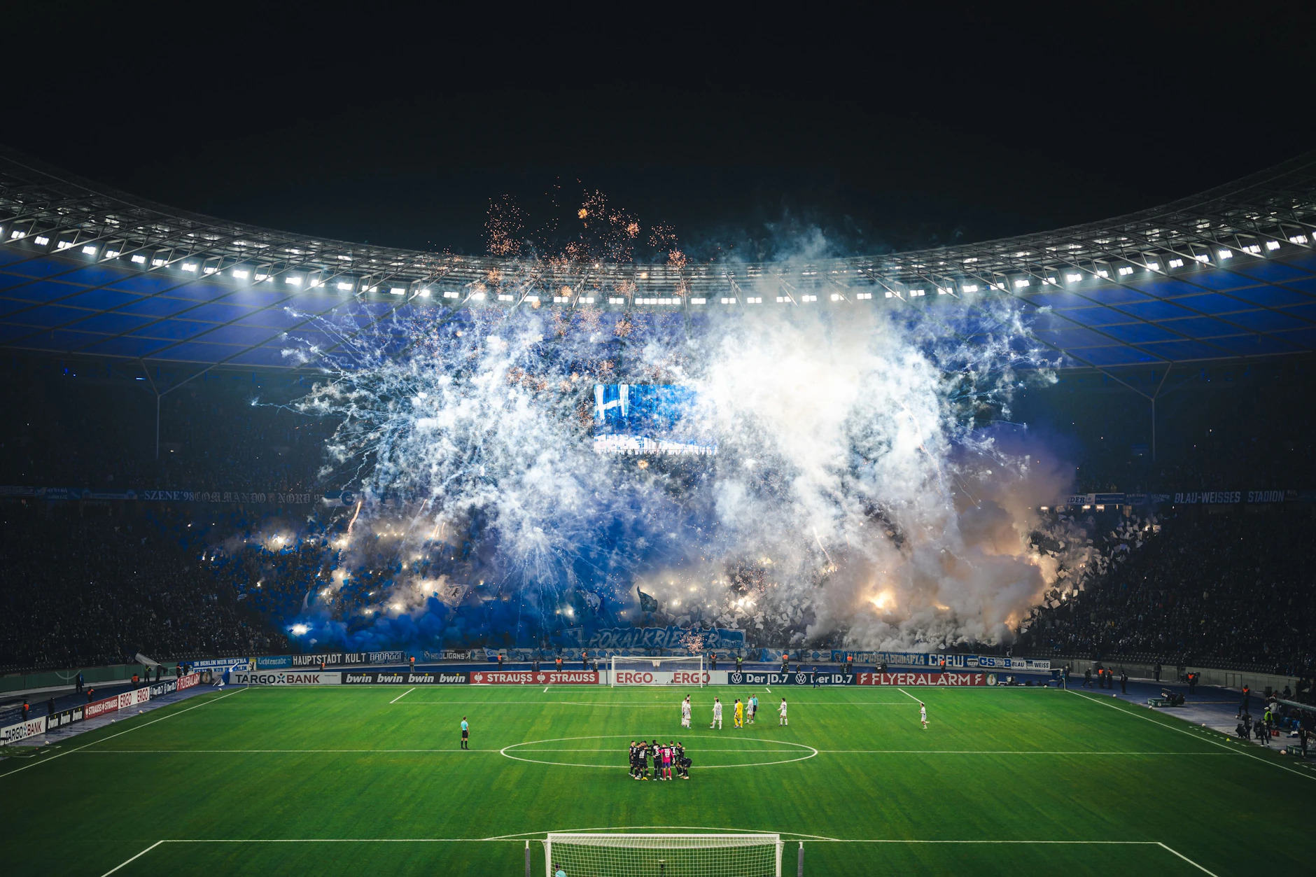 Fabian Reese und Tjark Ernst bringen Hertha BSC ins Pokal-Viertelfinale
