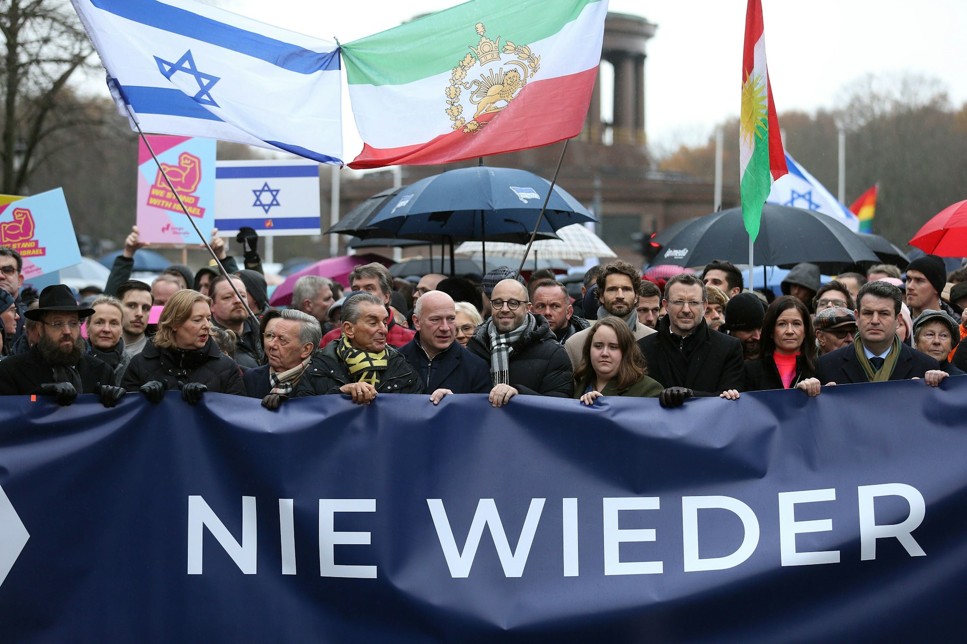 Liveticker zur Pro-Israel-Demo Nie wieder ist jetzt: Tausende ...