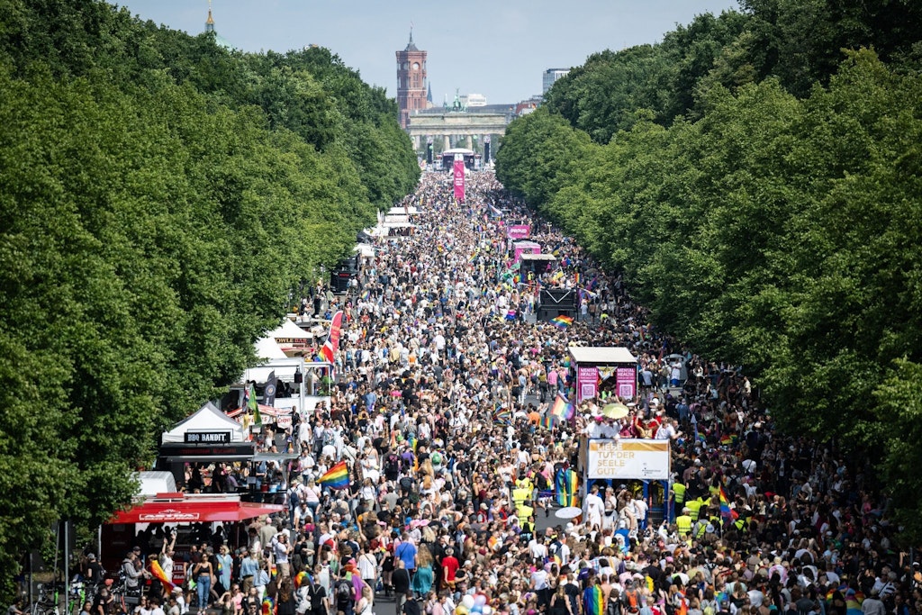 Mehr als 6000 Demos und Versammlungen 2023 in Berlin