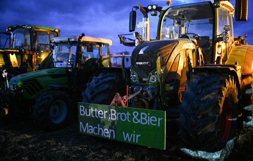 Bauernproteste: Wenn Klima-Kleber protestieren dürfen, haben Landwirte ...