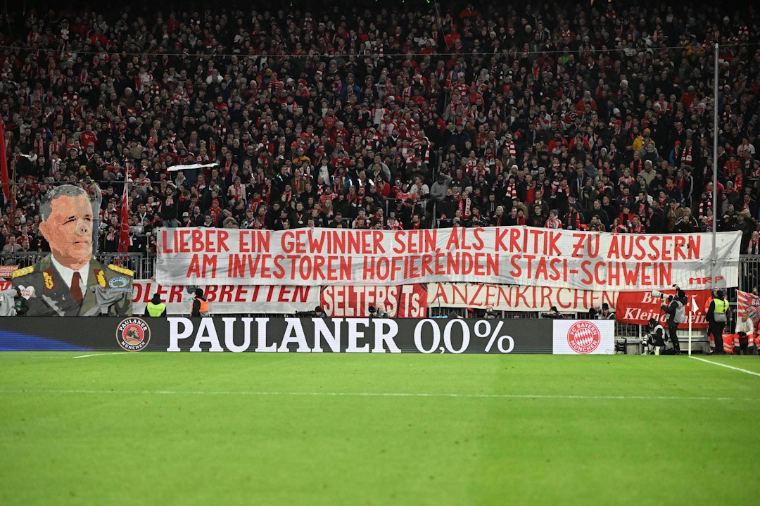 Stasi-Banner gegen Union-Boss Dirk Zingler: Schande über die Bayern-Bosse!