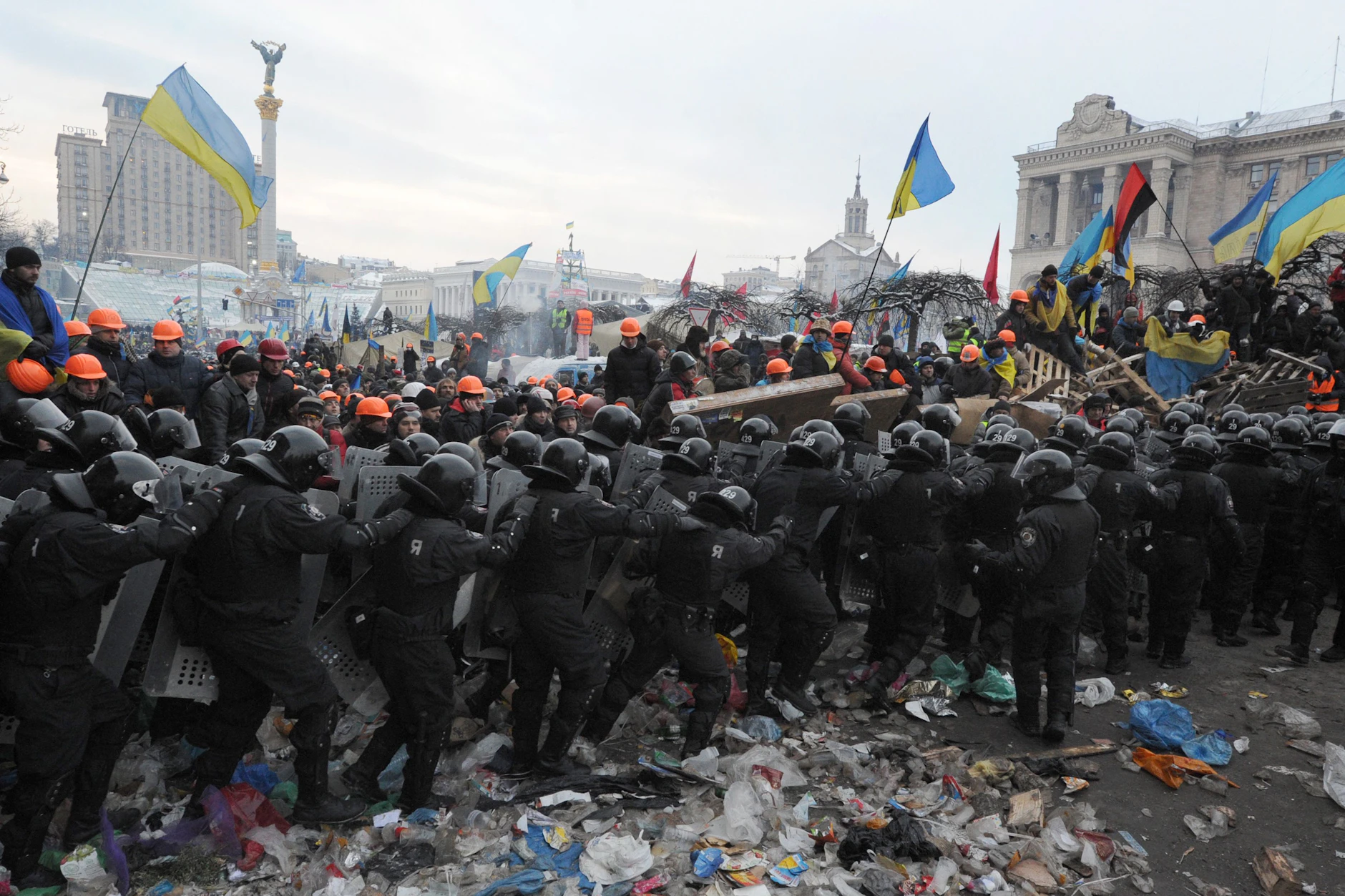 Zehn Jahre Euromaidan: Bewohner von Kiew über den Aufstand von 2014