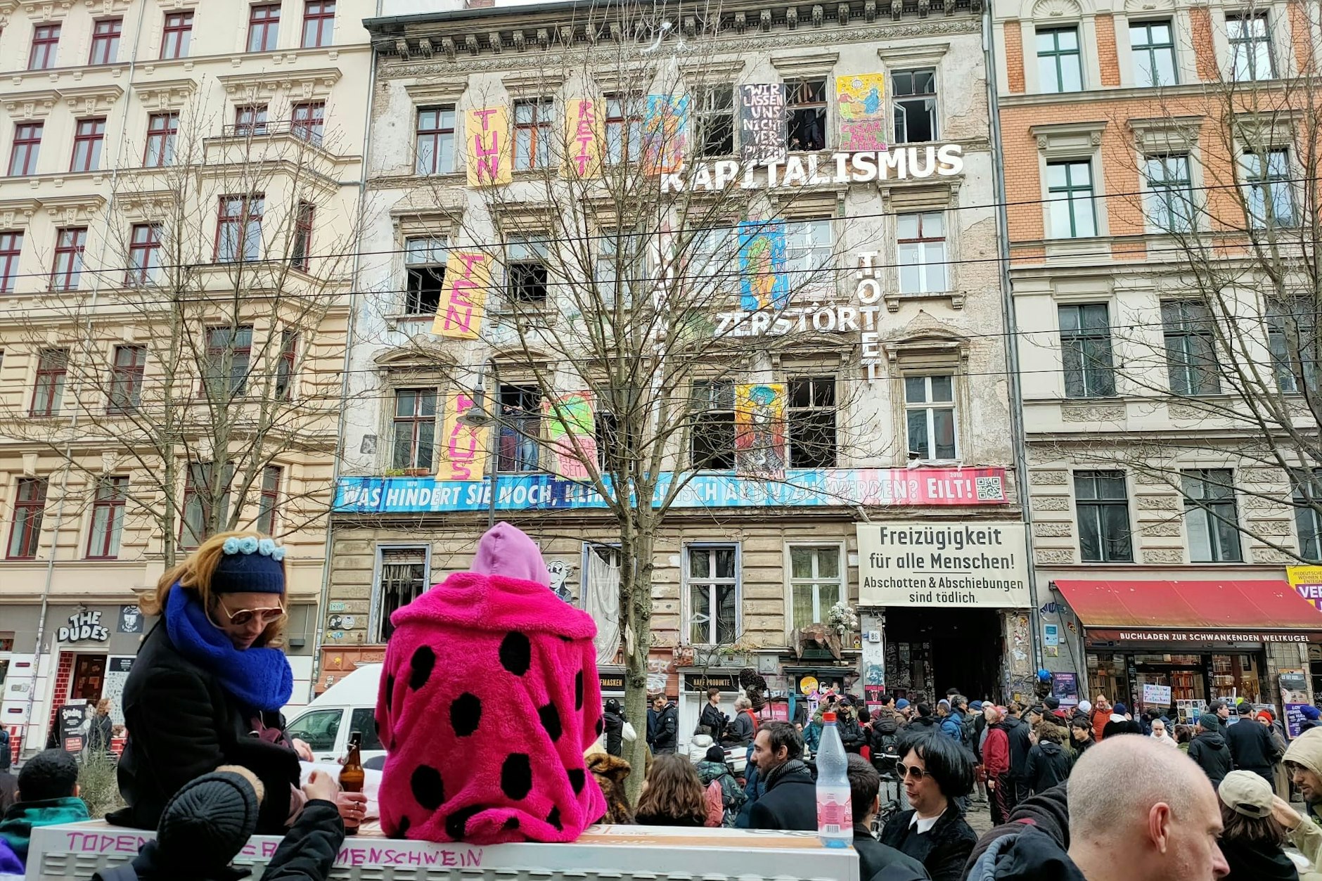 Kampf ums Tuntenhaus in Berlin-Prenzlauer Berg: Wahrzeichen der Kastanienallee droht das Aus