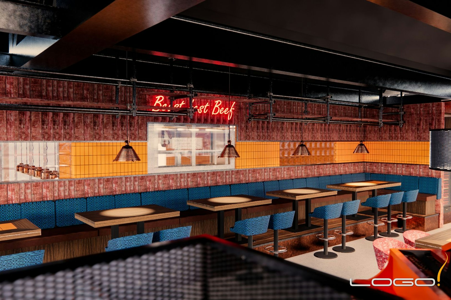 Das renovierte Pressecafé am Berliner Alexanderplatz enthüllt sein Design