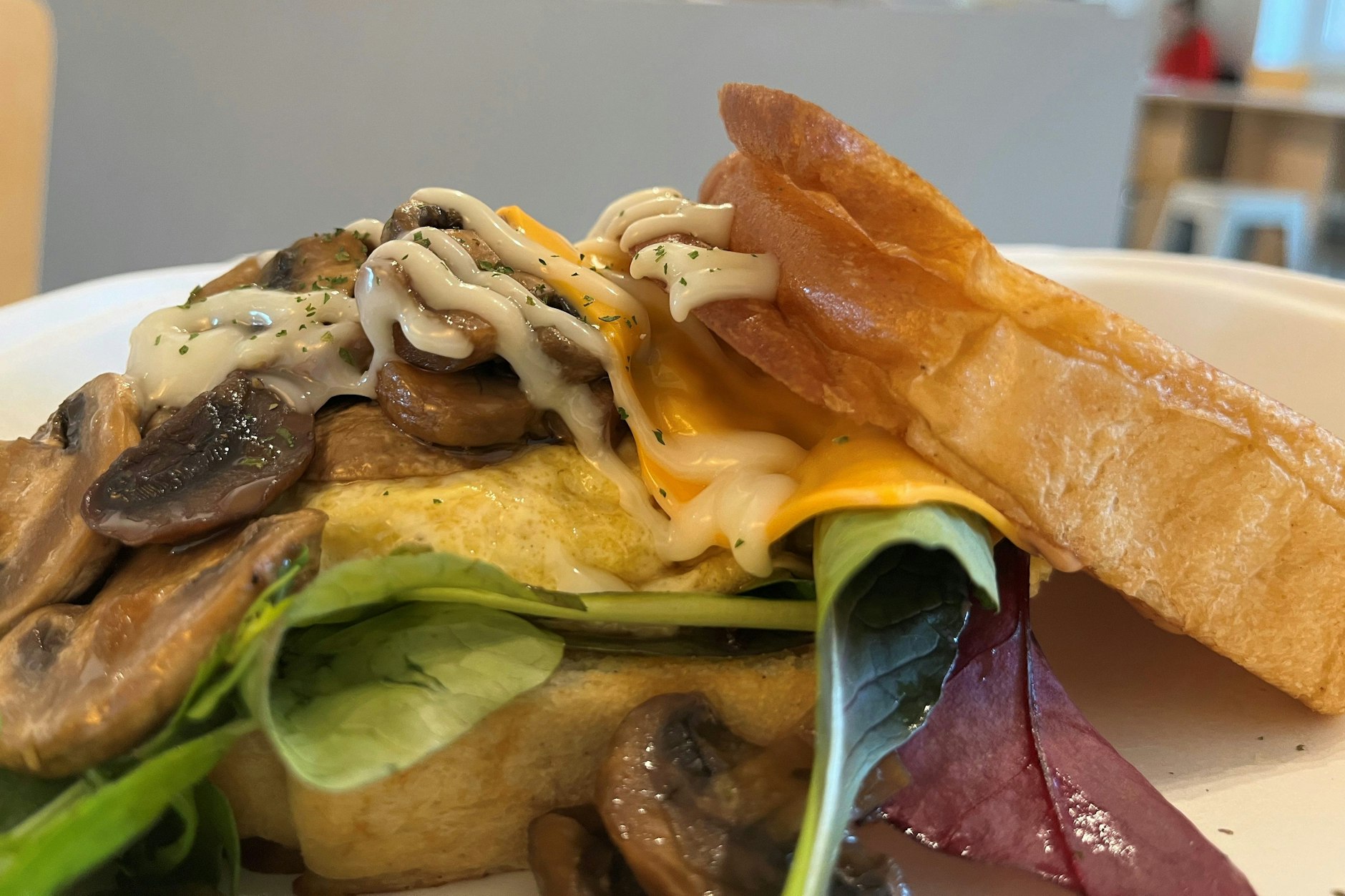 Egg Drop Toast bei Eggrything in Prenzlauer Berg: Koreanisches Next ...