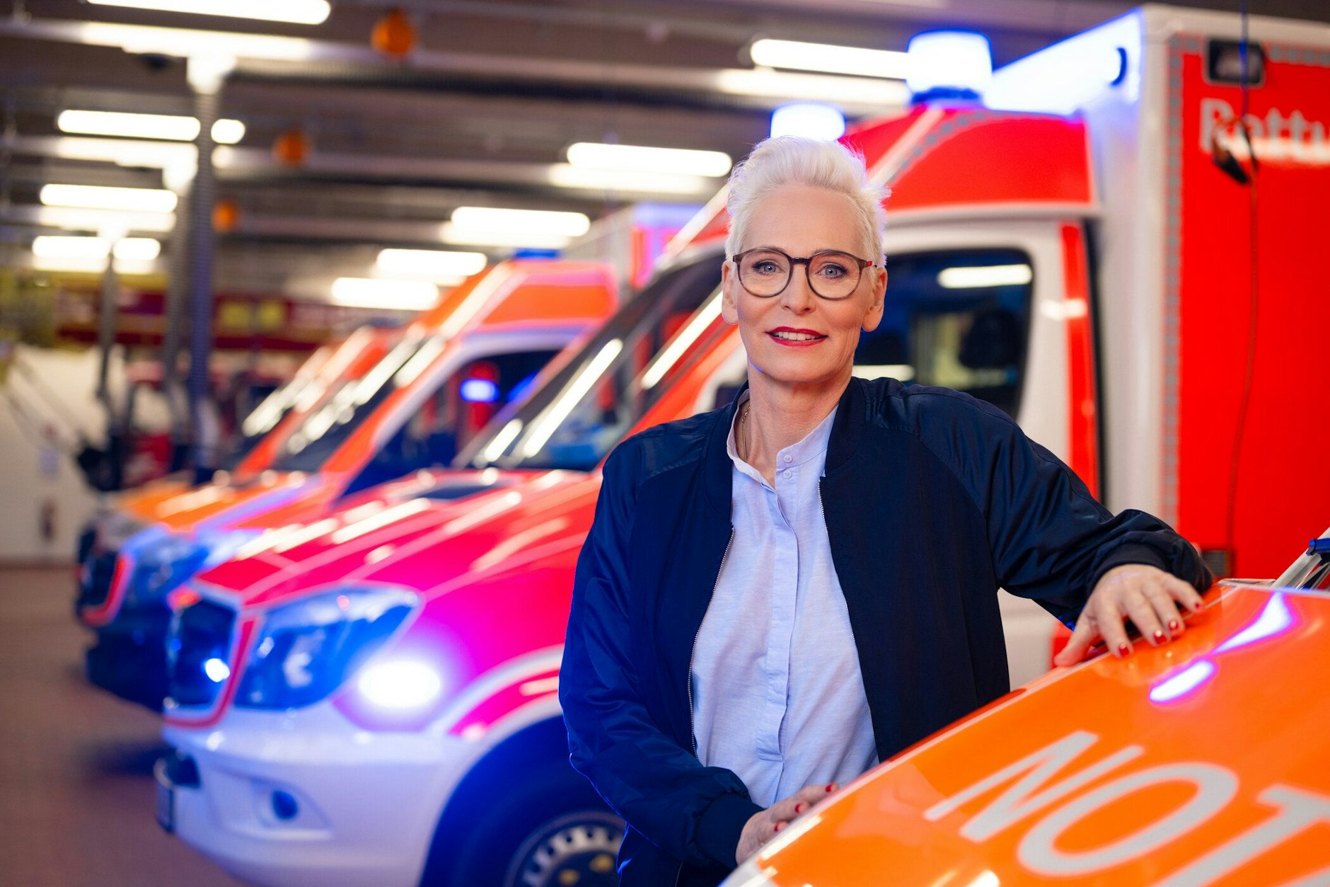 Bitte mehr Respekt für Retter: Bärbel Schäfer moderiert neuen „Notruf“