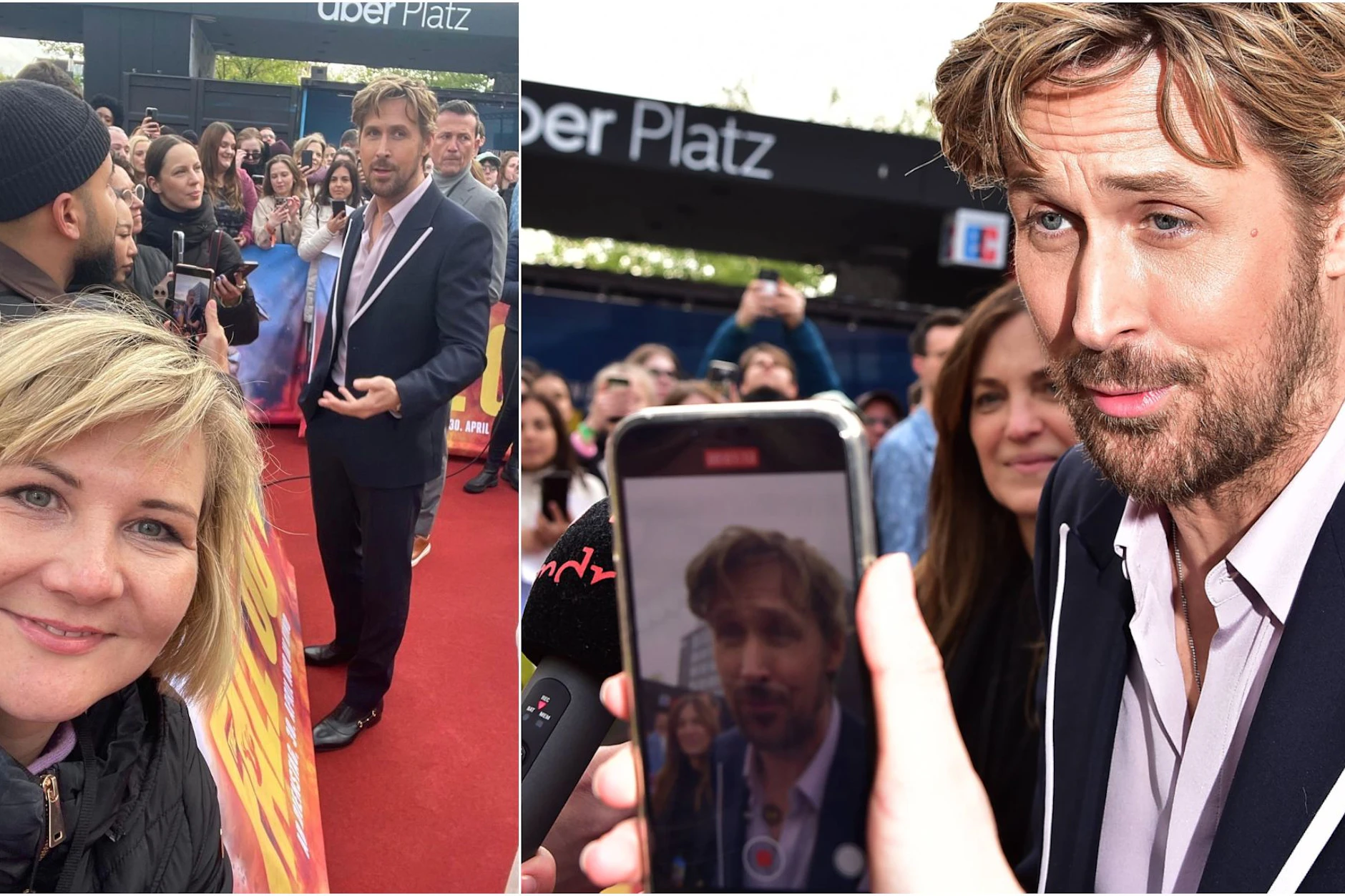 VIDEO: Hinter den Kulissen mit der Promireporterin und den Hollywoodstars