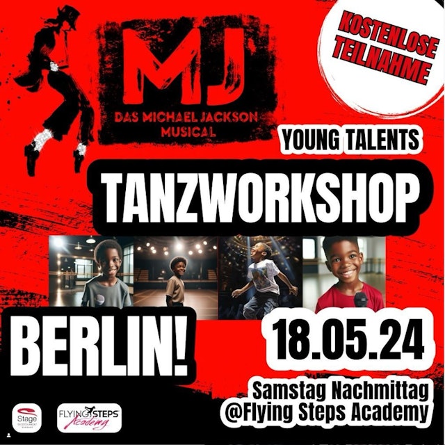 Berliner Breakdance-Tanzschule Flying Steps sucht den nächsten Michael Jackson
