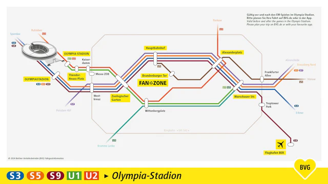 BVG plant zur EM Wohlfühl-Aktionen und dichten Takt