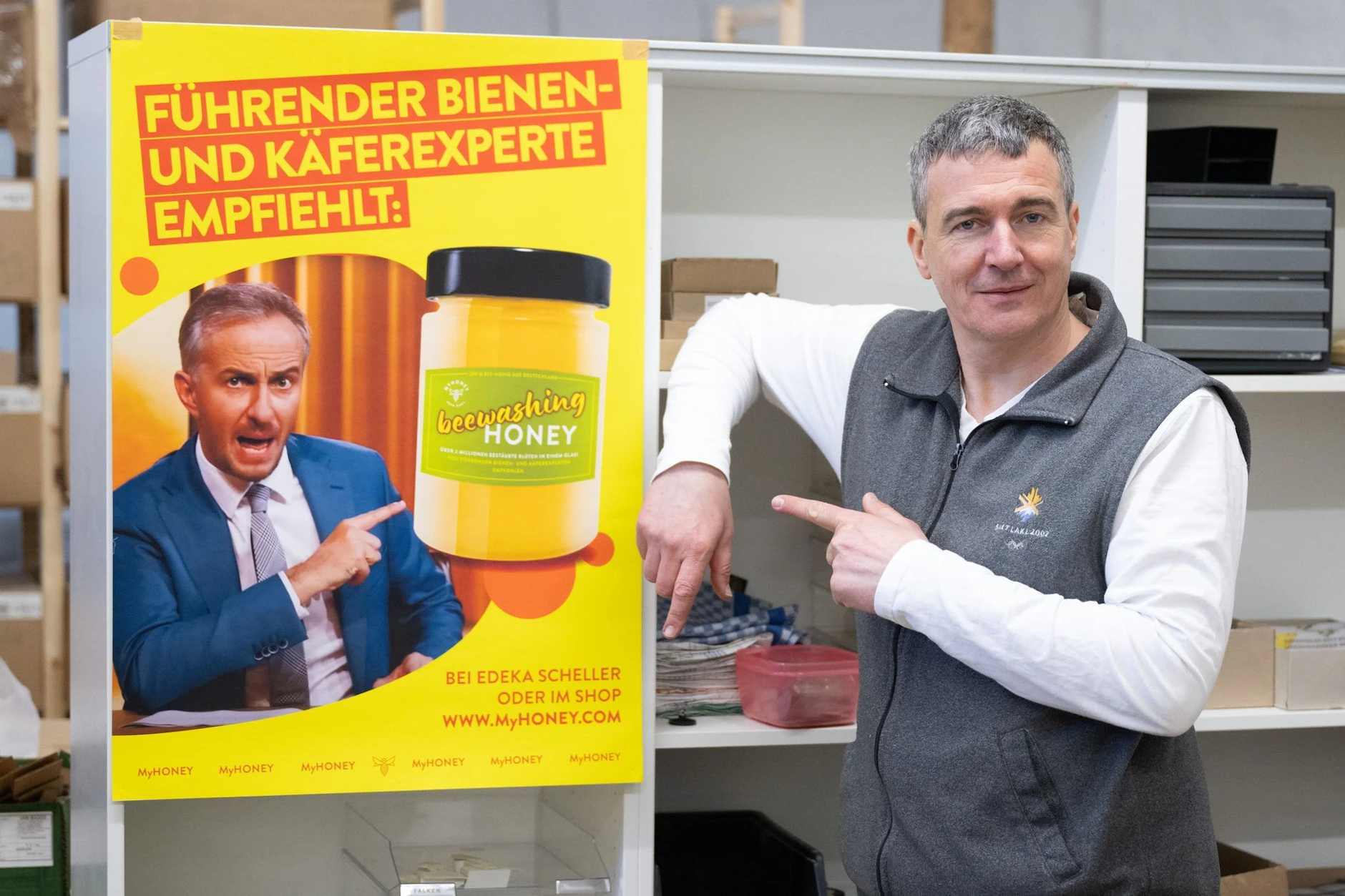 Jan Böhmermanns Bienen-Beef mit Imker aus Sachsen geht in die nächste Runde