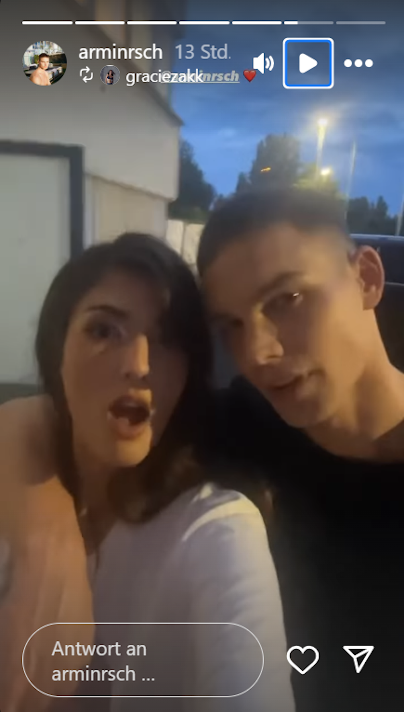 GNTM-Liebespaar Armin und Grace: DIESE neuen Fotos begeistern die Fans