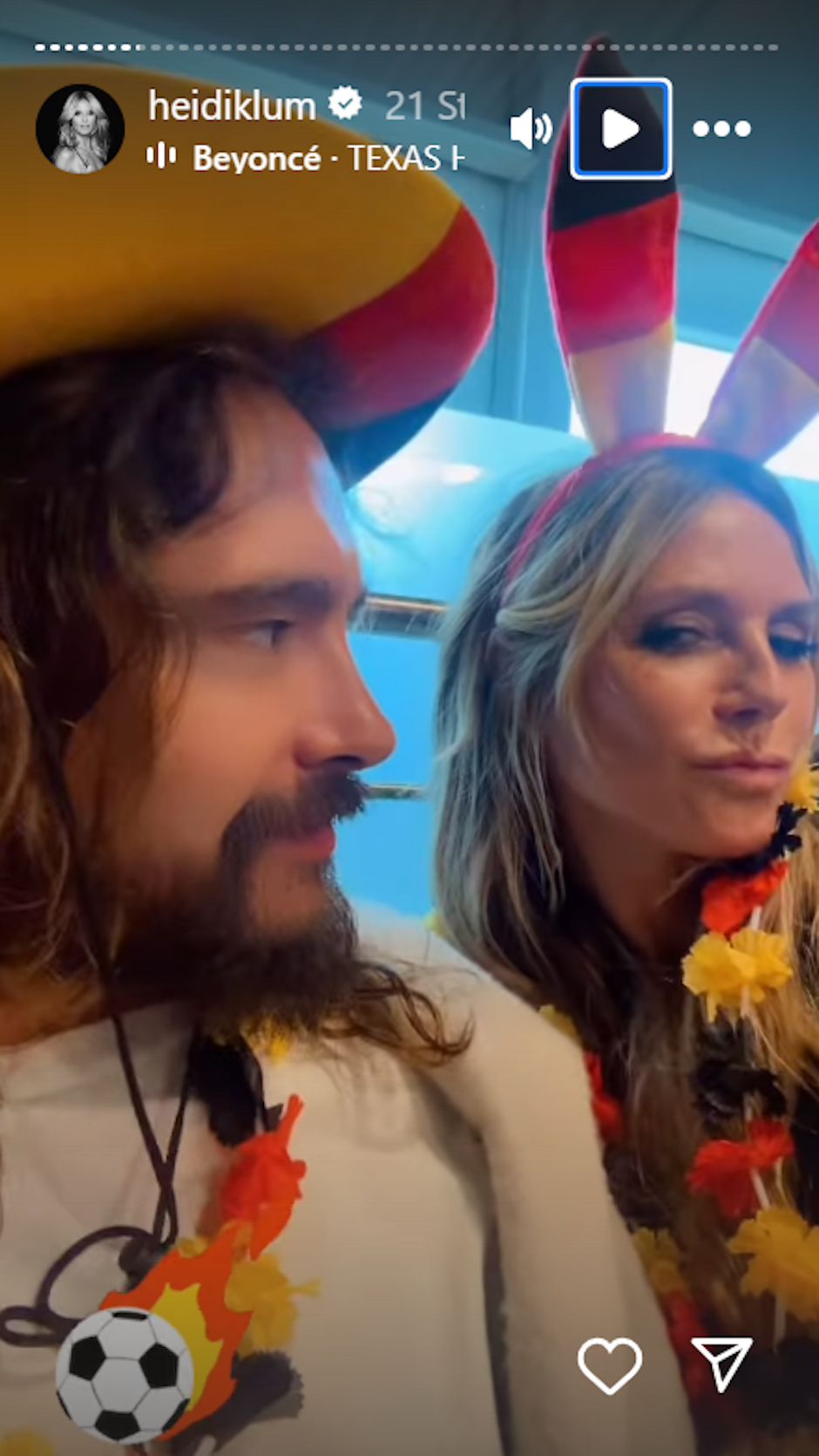 Heidi Klum und Tom Kaulitz im EM-Rausch: Auch ihre Kinder feierten mit