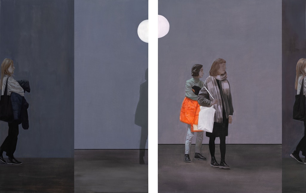 Berliner Maler Tim Eitel in der Kunsthalle Rostock: Das Flüchtige, das ...