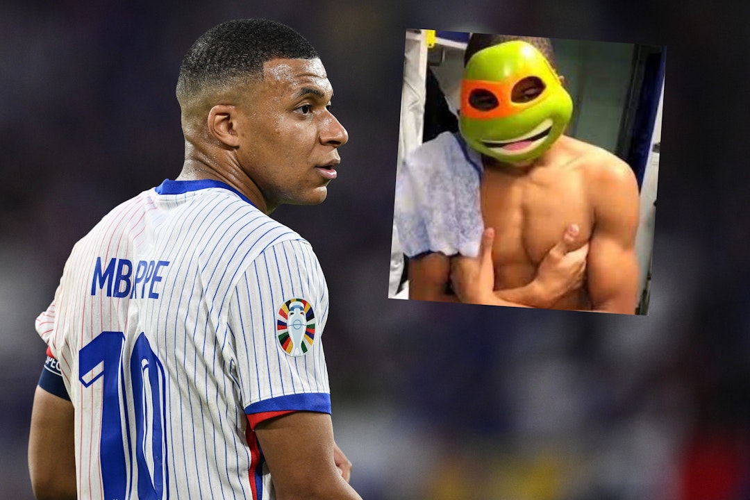 Nach Blut-Drama: Wird Kylian Mbappé jetzt zum Ninja-Turtle?