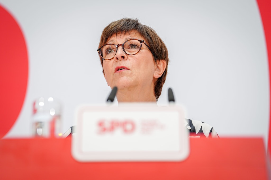 SPD-Chefin Esken: Zusammenarbeit mit BSW auf Landesebene möglich