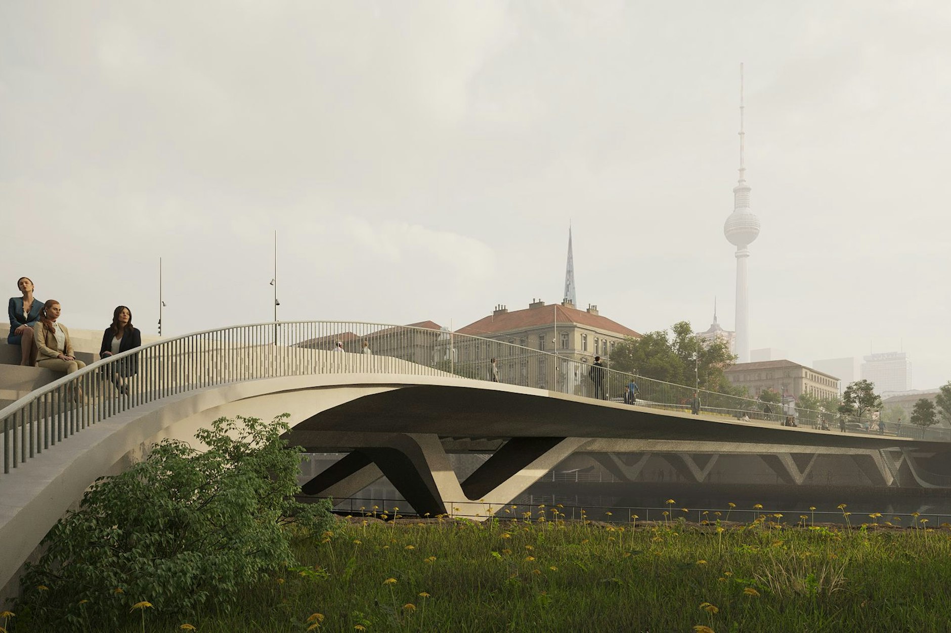 Neubau der Mühlendammbrücke in Berlin-Mitte: „Unsere Belastungsgrenze ...