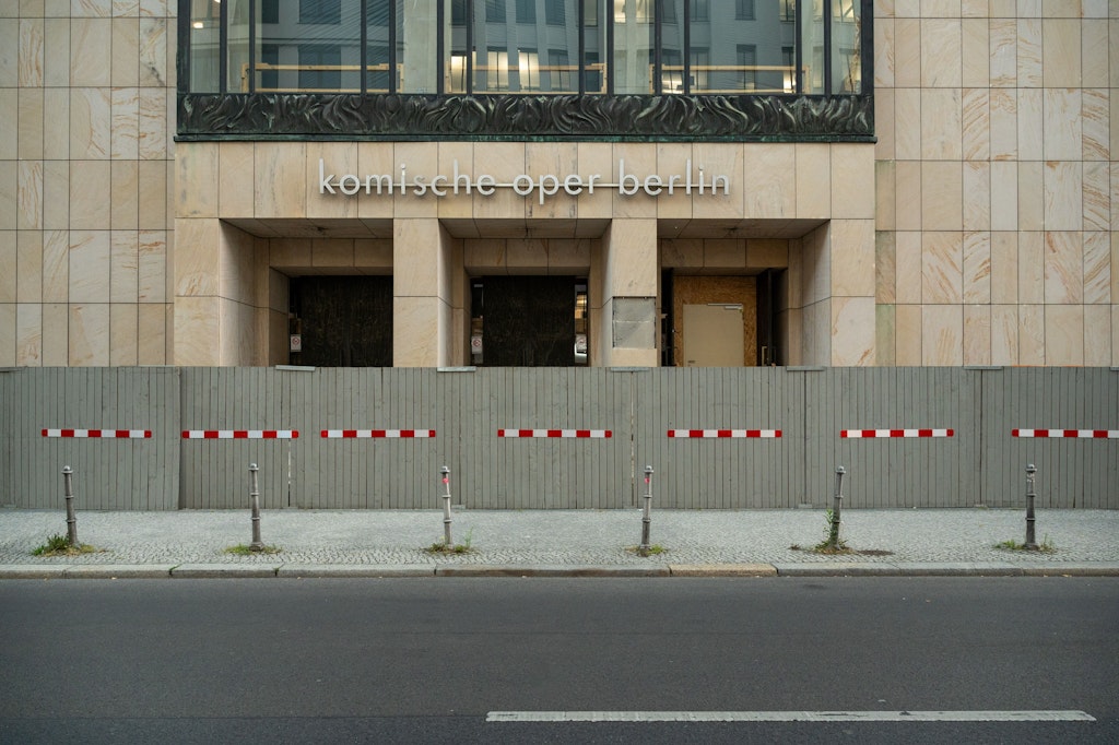 Baustopp an der Komischen Oper Berlin: Chialo und Wegner haben ihr ...