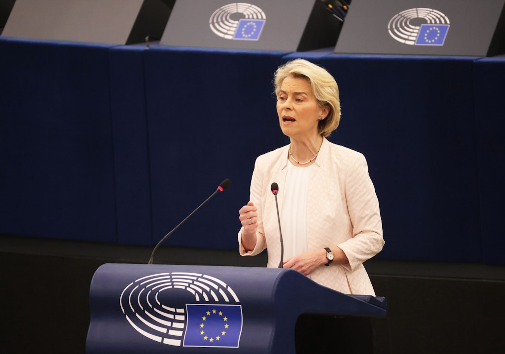 Ursula von der Leyen als EU-Kommissionspräsidentin wiedergewählt