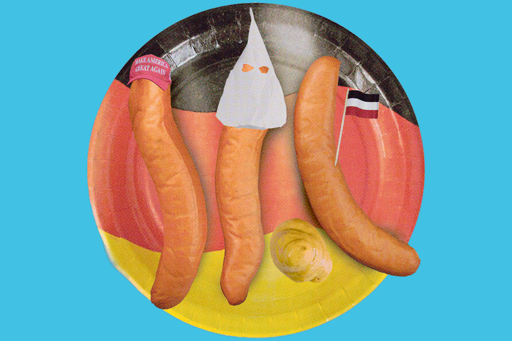 Beim Vortrag von Martin Sellner: Ein Abend in der Staatsreparatur in ...