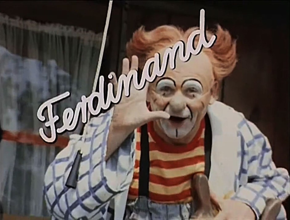 DDR-Klassiker: Kennen Sie noch Clown Ferdinand? Das wurde aus dem TV-Star