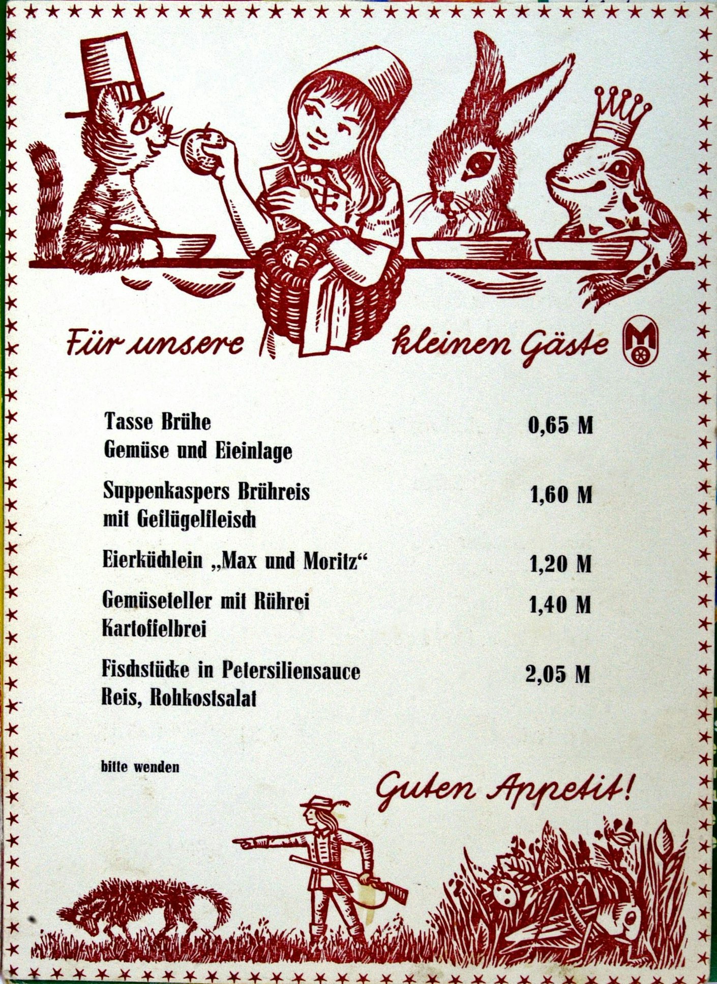 Irre Speisekarten aus der DDR: DAS gab es in Gaststätten der MITROPA