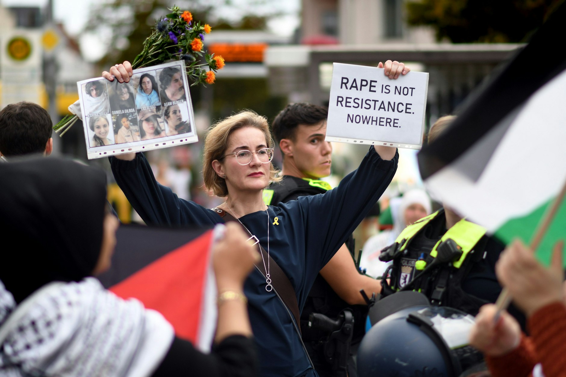 Karoline Preislers Einzelprotest in Berlin: „Selbst wenn einer auf mich ...