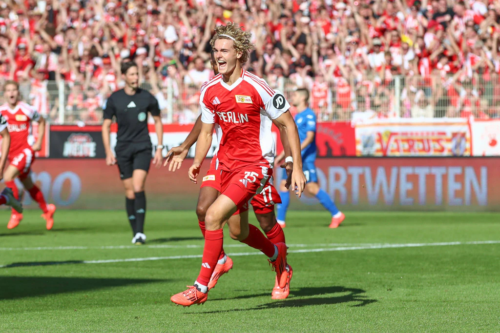 Tom Rothe vom 1. FC Union: SO feierte er seinen ersten Treffer (mit VIDEO)