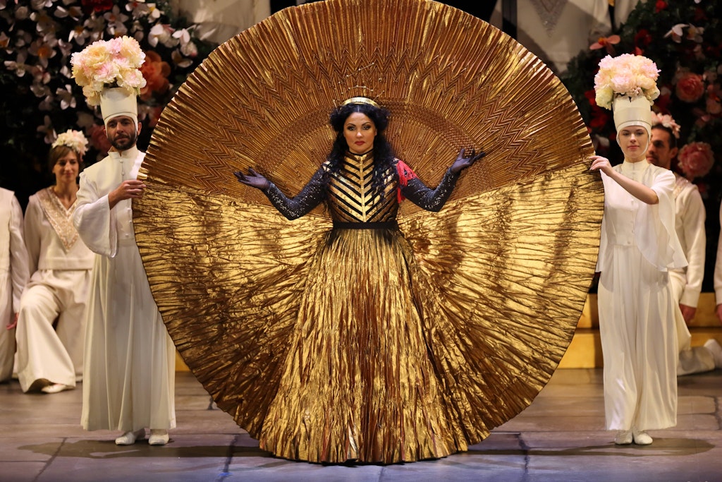 Rätselhafter Erfolg: „Nabucco“ mit Anna Netrebko an der Staatsoper