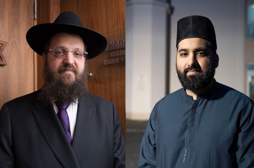 Zwei mutige Berliner: Imam Scharjil Khalid und Rabbi Yehuda Teichtal im ...