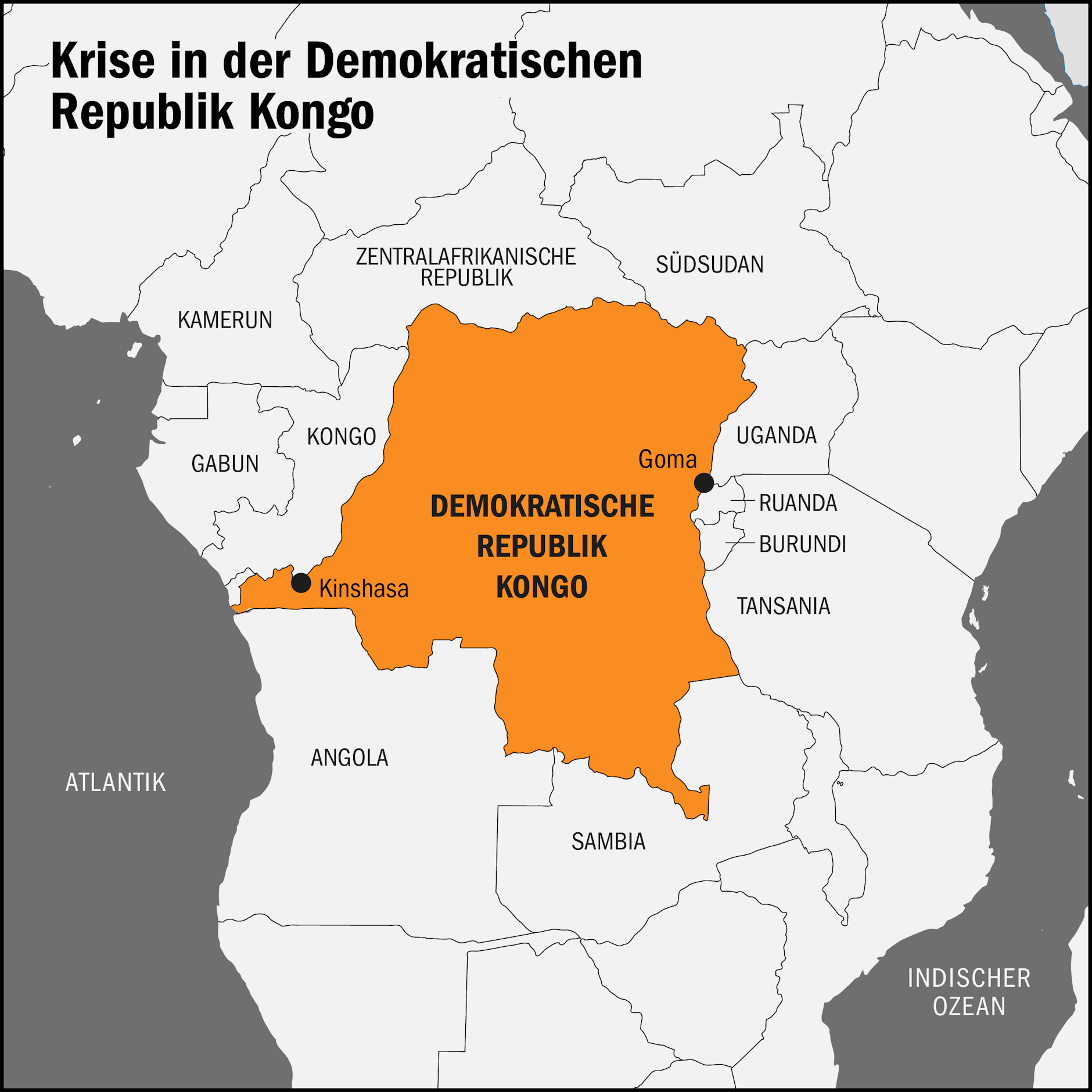 Warum eskaliert die Gewalt im Kongo? Die wichtigsten Antworten auf den ...