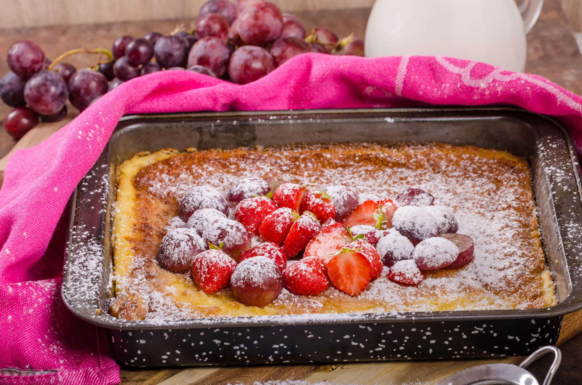 Susse Pfannkuchen Vom Blech
