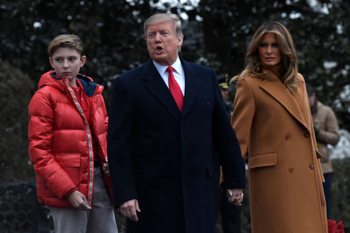 Sohn von Donald Trump: Folgt Barron seinem Vater oder ist er ein ...