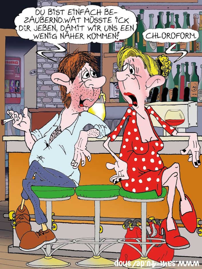 Witz des Tages für Donnerstag: Treffen sich ein Ossi und ein Wessi ...
