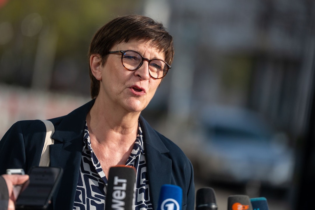 Ministerposten für Saskia Esken? Widerstand in der SPD gegen Parteichefin