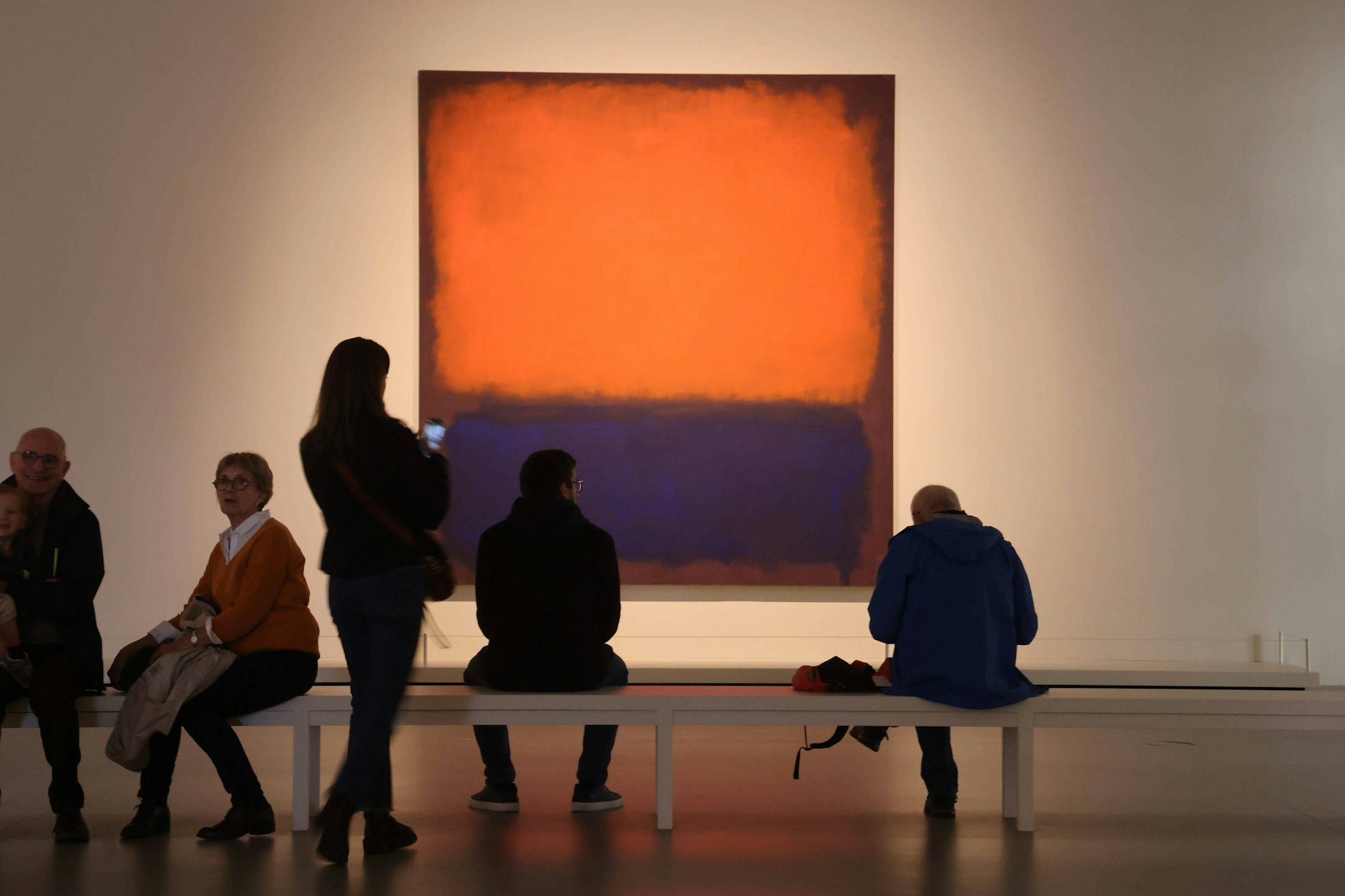 Kind zerkratzt 50 Millionen Euro teures Gemälde von Mark Rothko