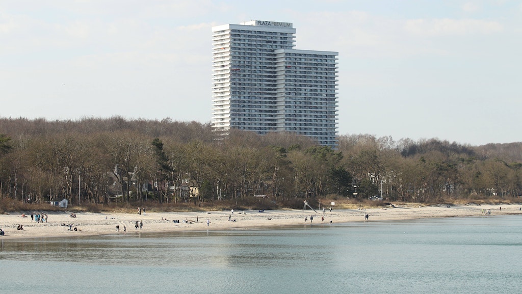 Explosion in Timmendorfer Strand