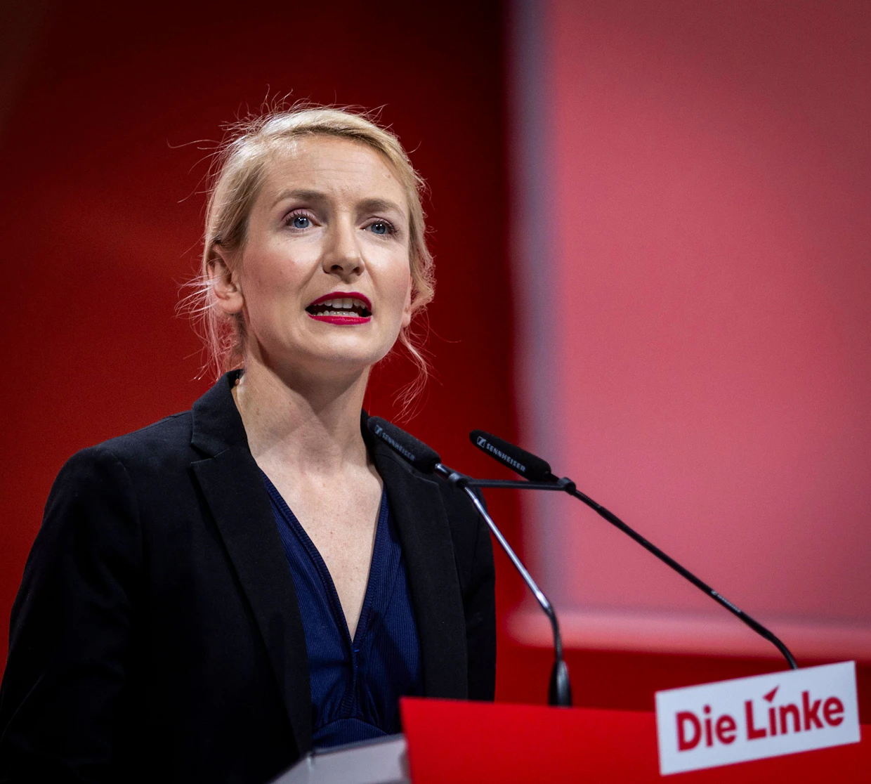 Linke-Chefin Ines Schwerdtner über Antisemitismus-Begriff auf Parteitag