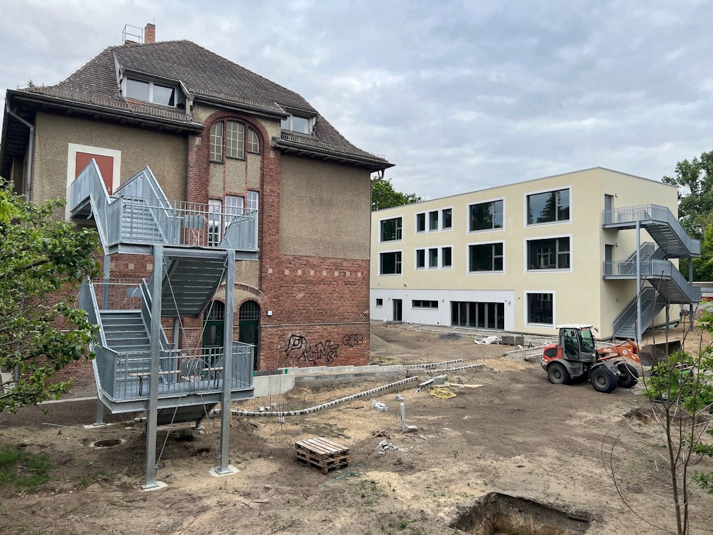 Die Schnell-Baustelle in Köpenick: Alte Musikschule in neuem Glanz