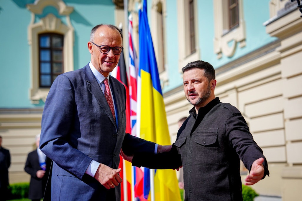 Friedrich Merz trifft Wolodymyr Selenskyj in Berlin