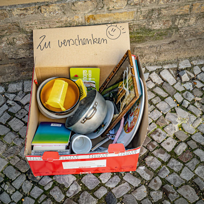 „Zu verschenken“-Kiste kostet bis zu 400 Euro Strafe